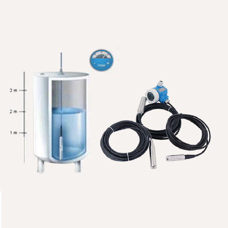 WNK ATEX Explosion Proof LCD Display Liquid Level Sensor With 4-20mA ...